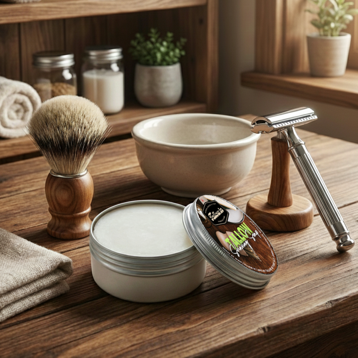 Tallow Shaving Soap – Tallow.in